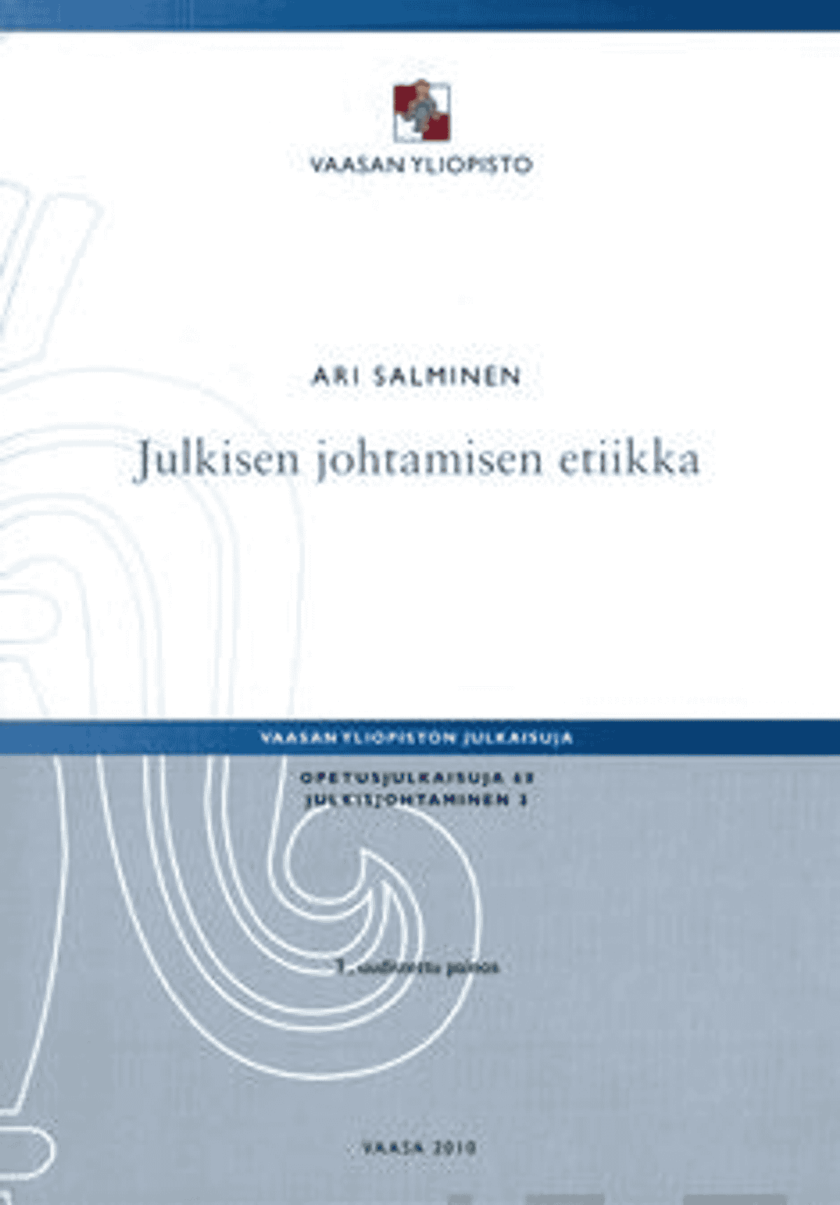 Julkisen johtamisen etiikka | Prisma.fi-verkkokauppa