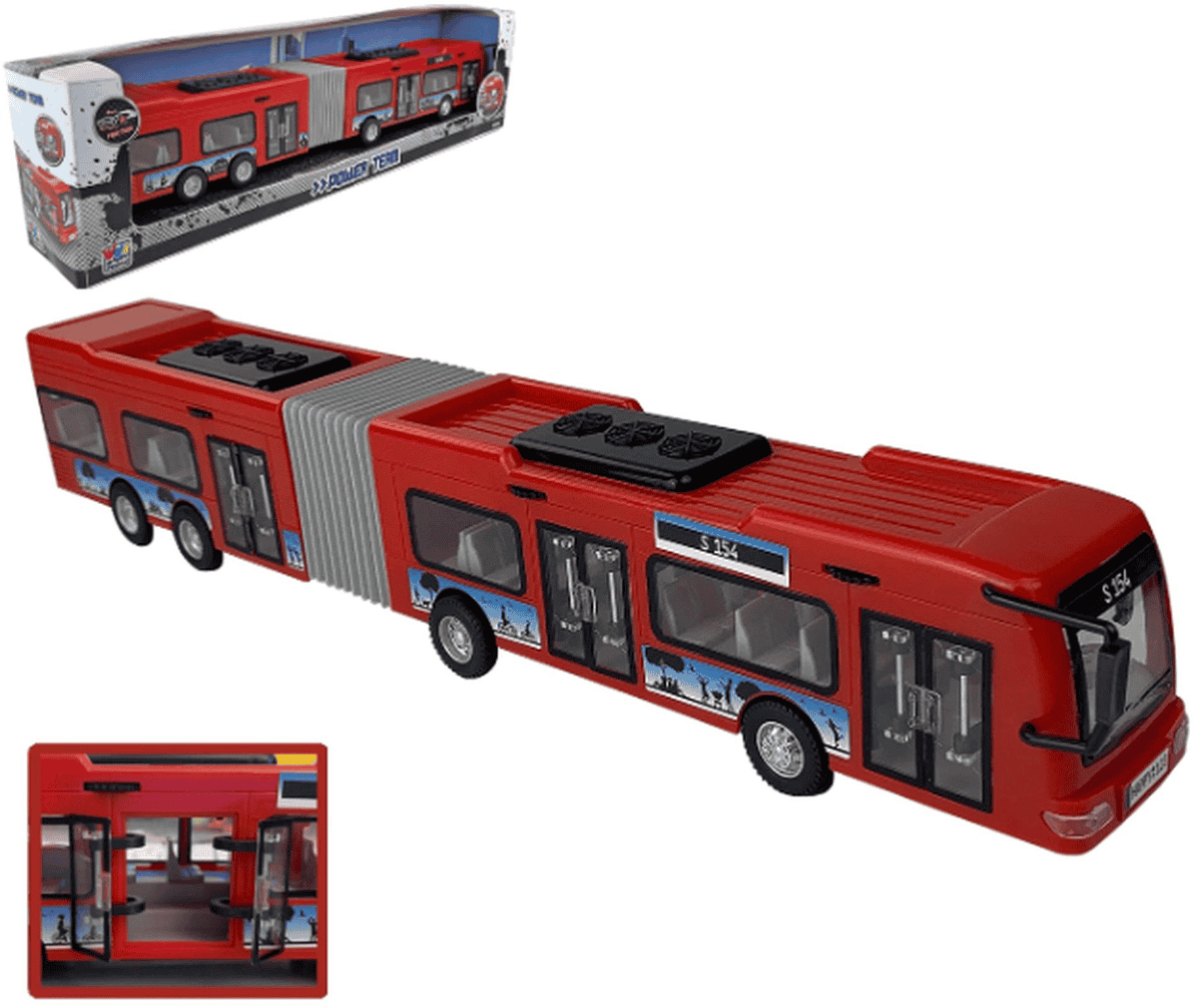 City kaupunkibussi punainen | Prisma.fi-verkkokauppa