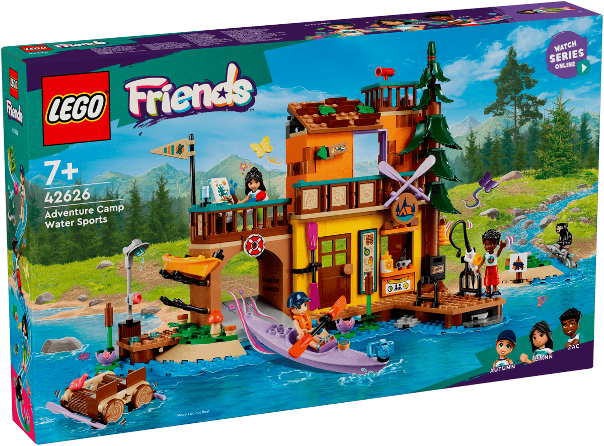 LEGO Friends 42626 Vesiurheilua seikkailuleirillä | Prisma.fi-verkkokauppa
