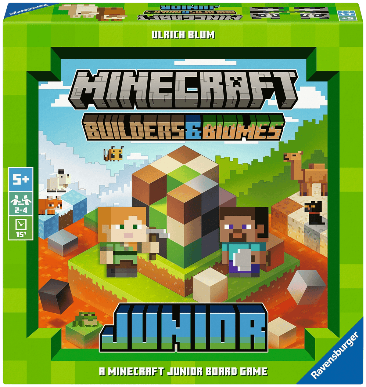 Ravensburger Minecraft Builder & Biomes Junior | Prisma.fi-verkkokauppa
