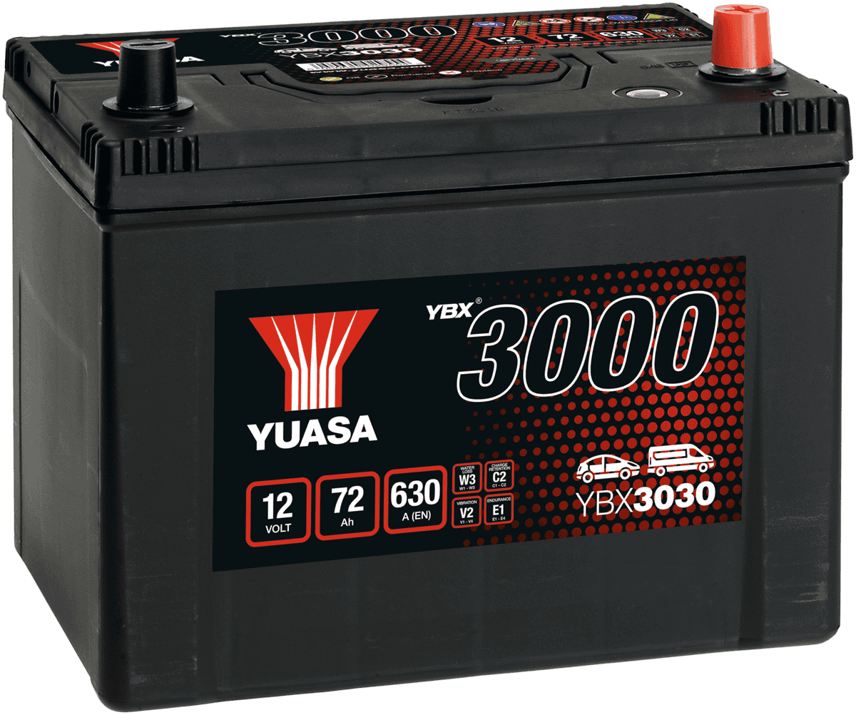 YUASA auton käynnistysakku 72Ah | Prisma.fi-verkkokauppa