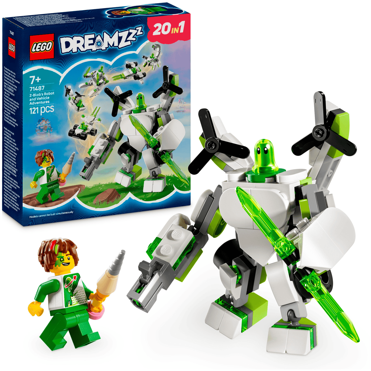 LEGO® DREAMZzz 71487 Z-Blobin robotti‑ ja ajoneuvoseikkailut | Prisma ...