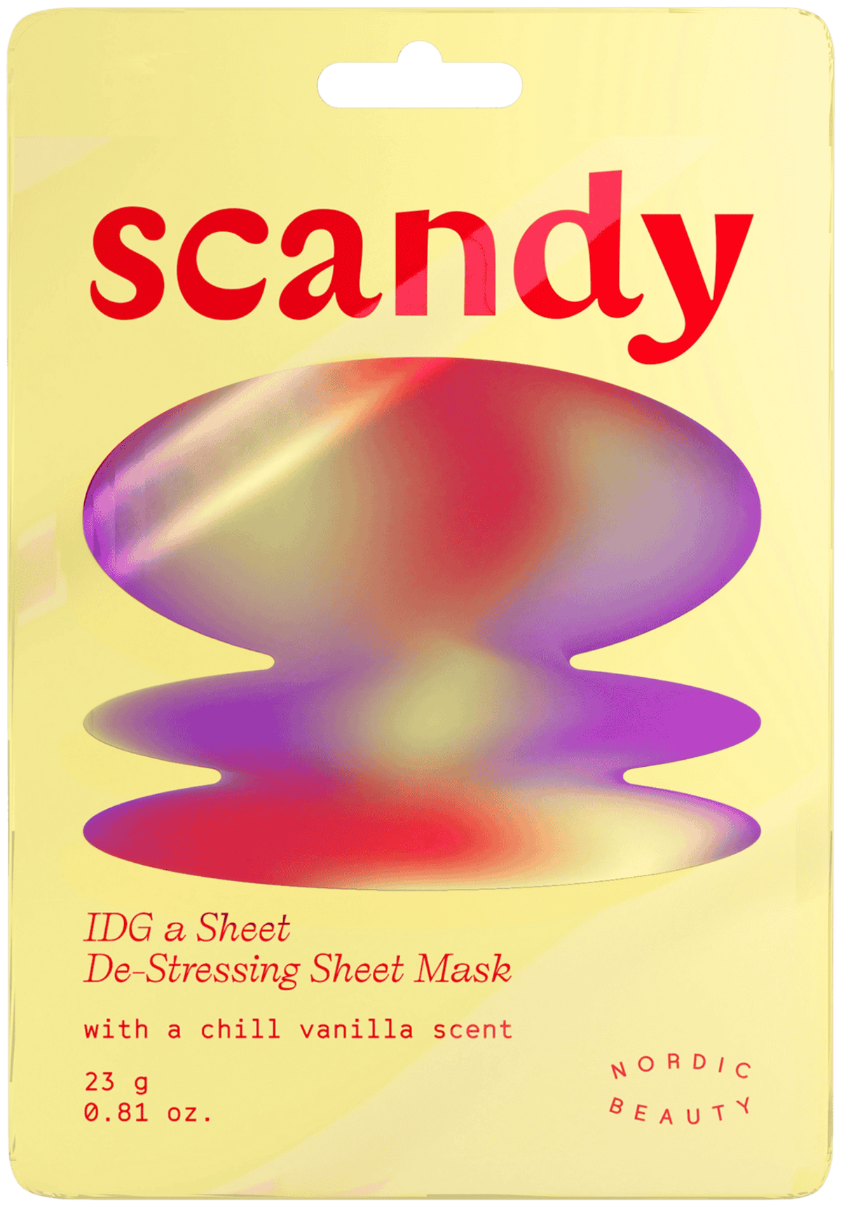 Scandy IDG a Sheet De-Stressing Sheet Mask kasvonaamio 1 kpl | Prisma ...