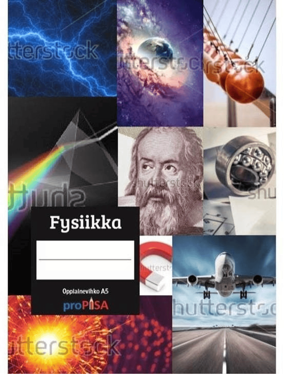 proPisa oppiainevihko fysiikka (10 kpl A5) | Prisma verkkokauppa