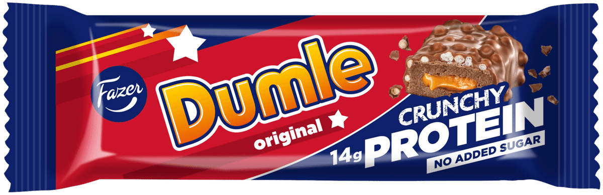 Fazer Dumle Crunchy proteiinipatukka 45g | Prisma verkkokauppa