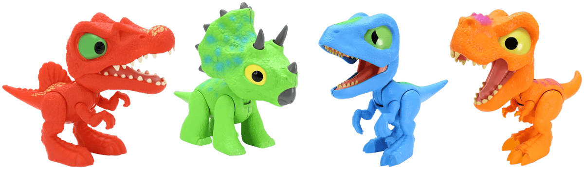Dinos Unleashed dinosaurus Shake'N Snap Dinos, erilaisia | Prisma ...