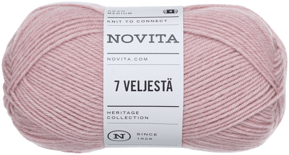 Novita lanka 7 Veljestä 100 g marjapuuro 053 | Prisma verkkokauppa