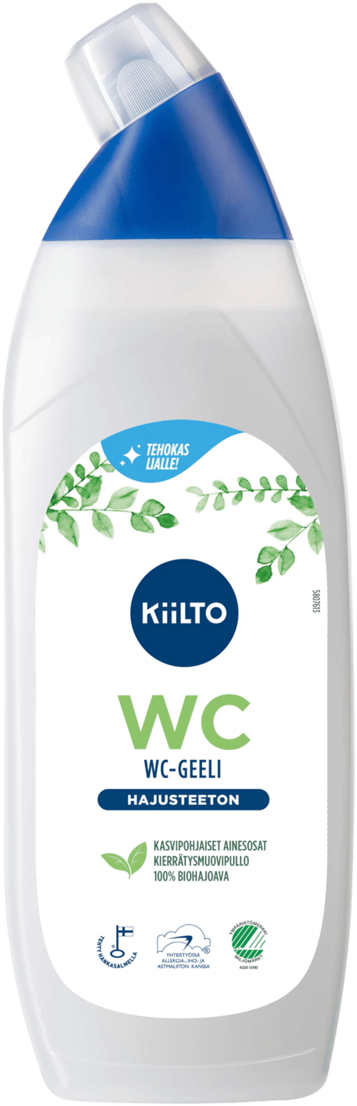 Kiilto biohajoava WC-geeli Hajusteeton 750 ml | Prisma verkkokauppa