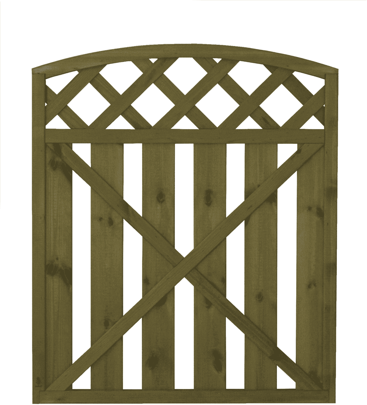 Tammisto aitaelementti A30 Lehtoharju kaareva portti 900x980/1050 ...