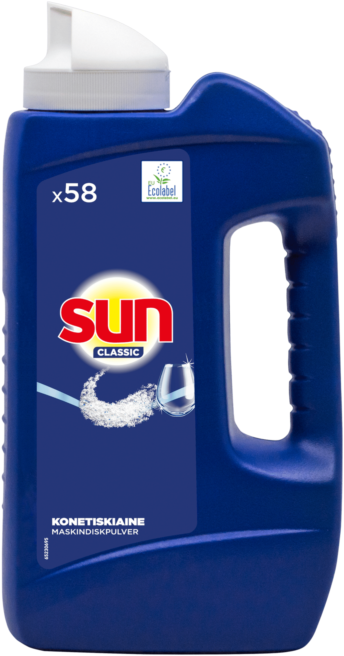 Sun Classic Konetiskiaine Tiivistetty Ympäristömerkki 1 kg 58 pesua ...
