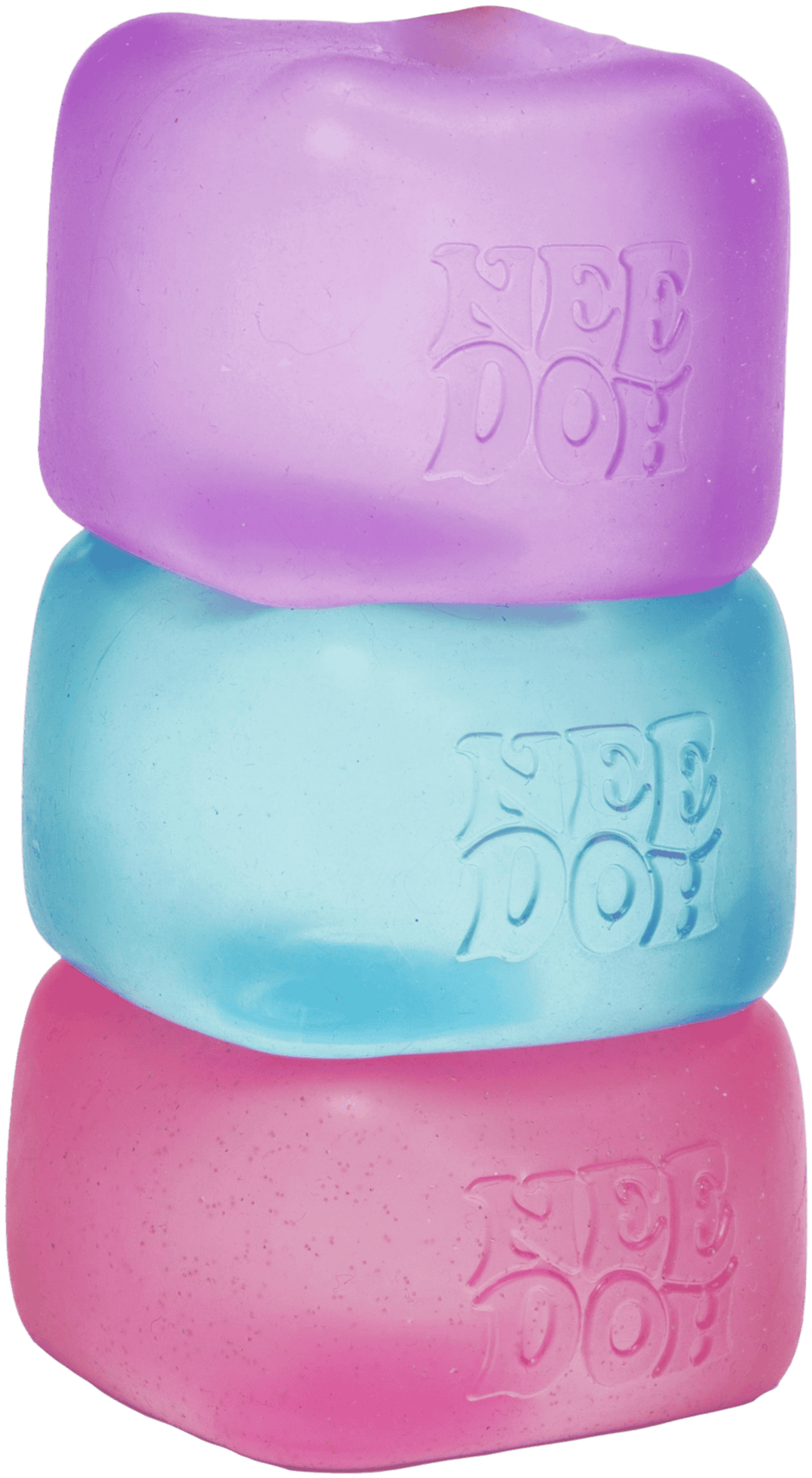 NEEDOH Nice Cube puristeltava lelu, erilaisia | Prisma verkkokauppa