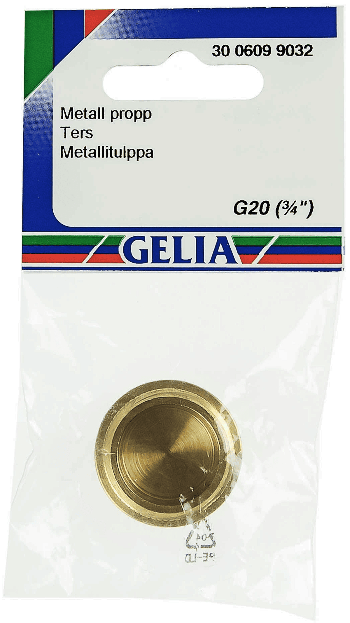 Gelia tulppa R20 messinki | Prisma verkkokauppa