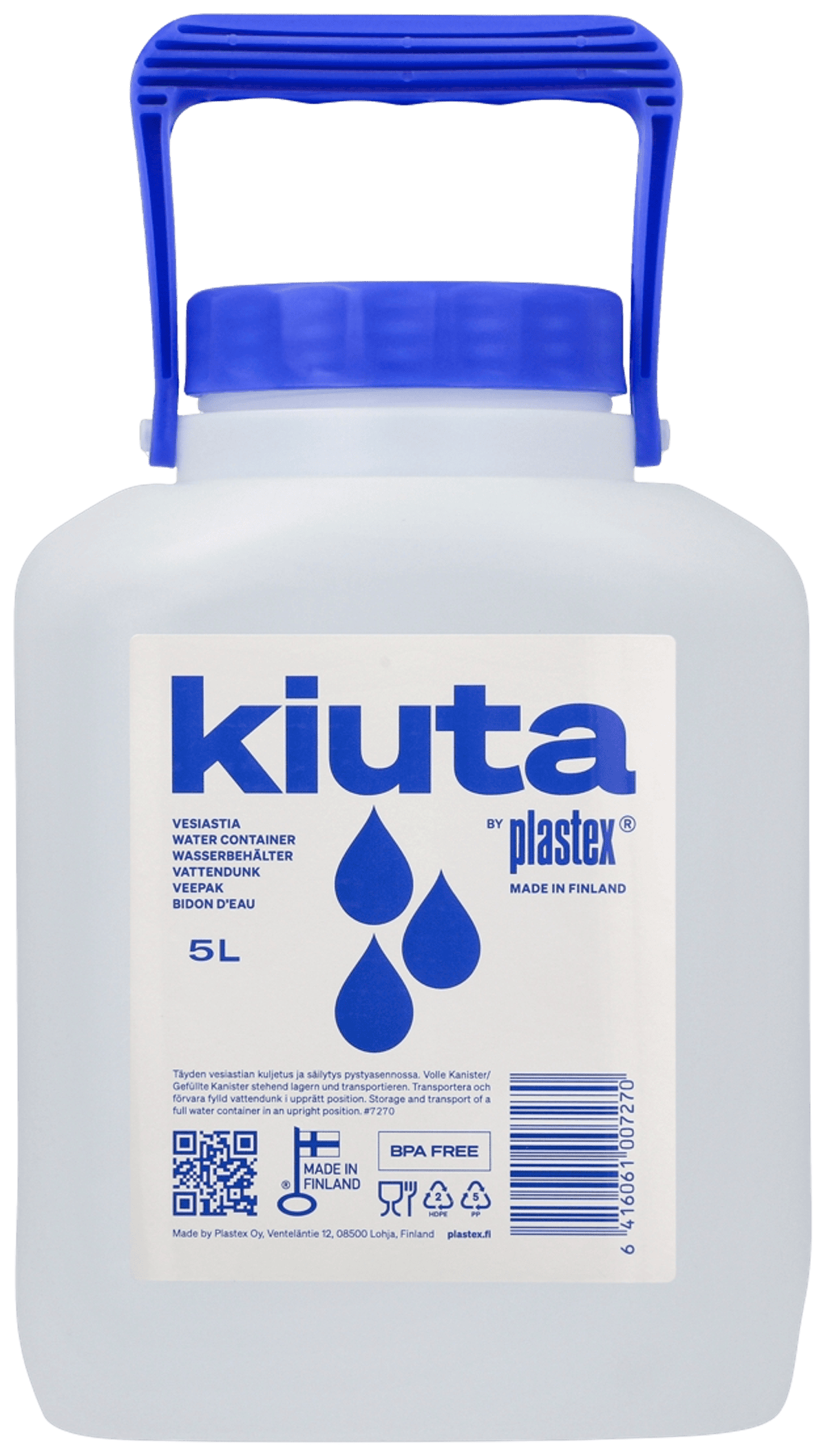 Plastex vesiastia 5l hd lv | Prisma verkkokauppa