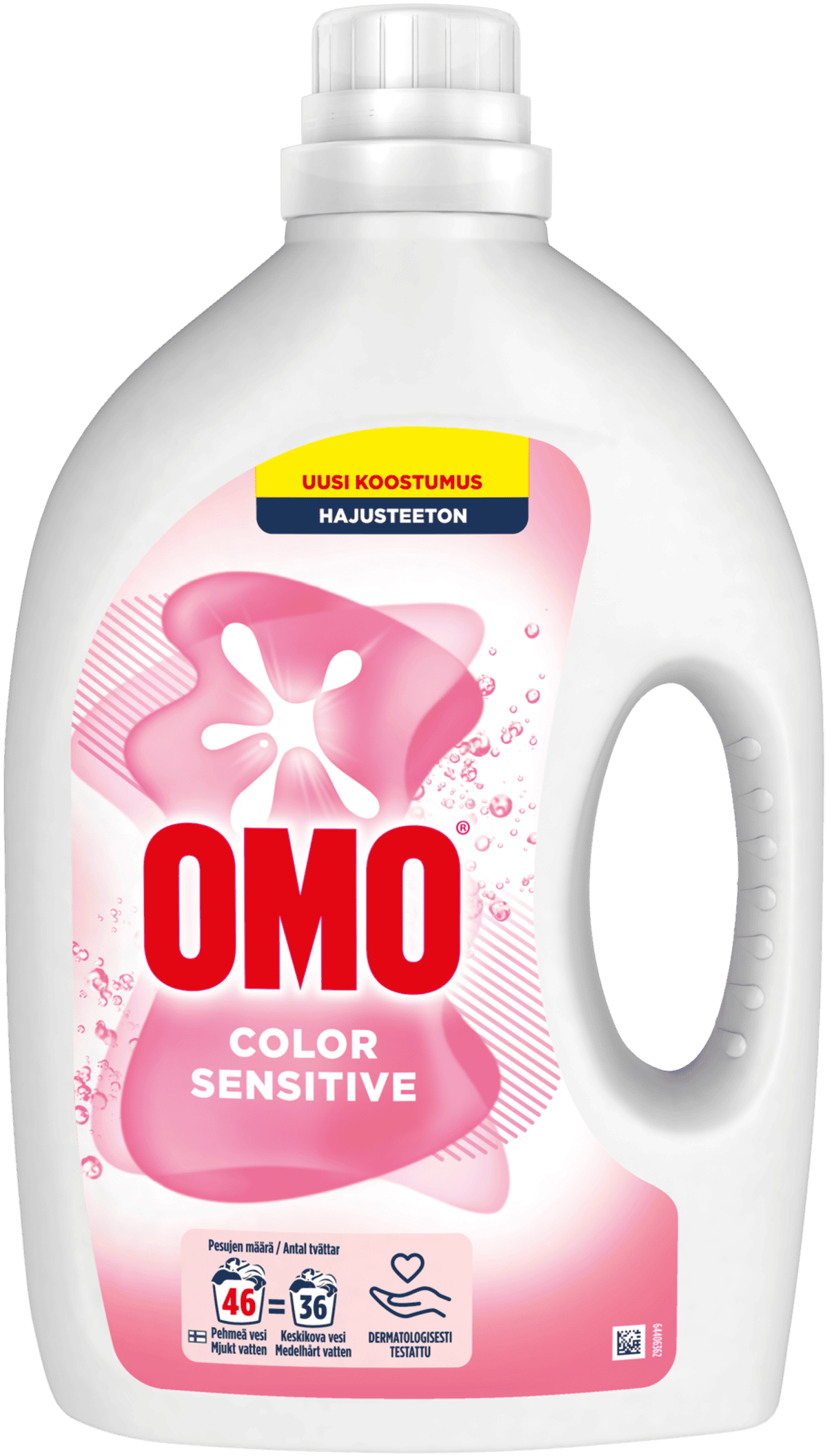 Omo Color Sensitive Nestemäinen pyykinpesuaine Hajusteeton 1.84 L 46 ...