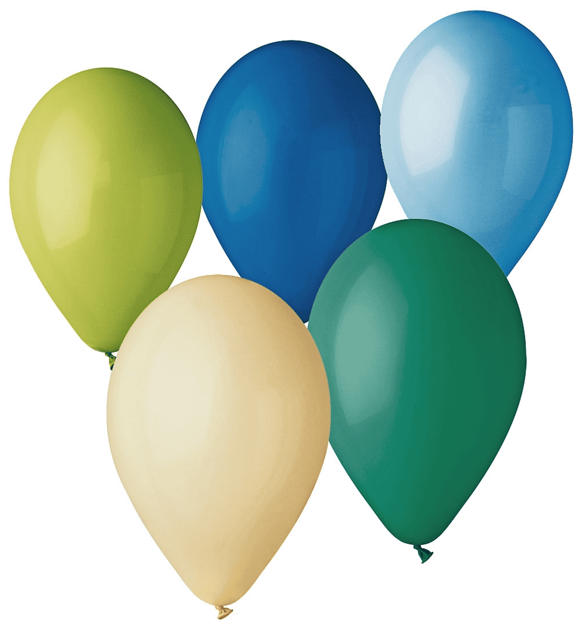 Ilmapallo sini-vihreä 10 kpl | Prisma verkkokauppa
