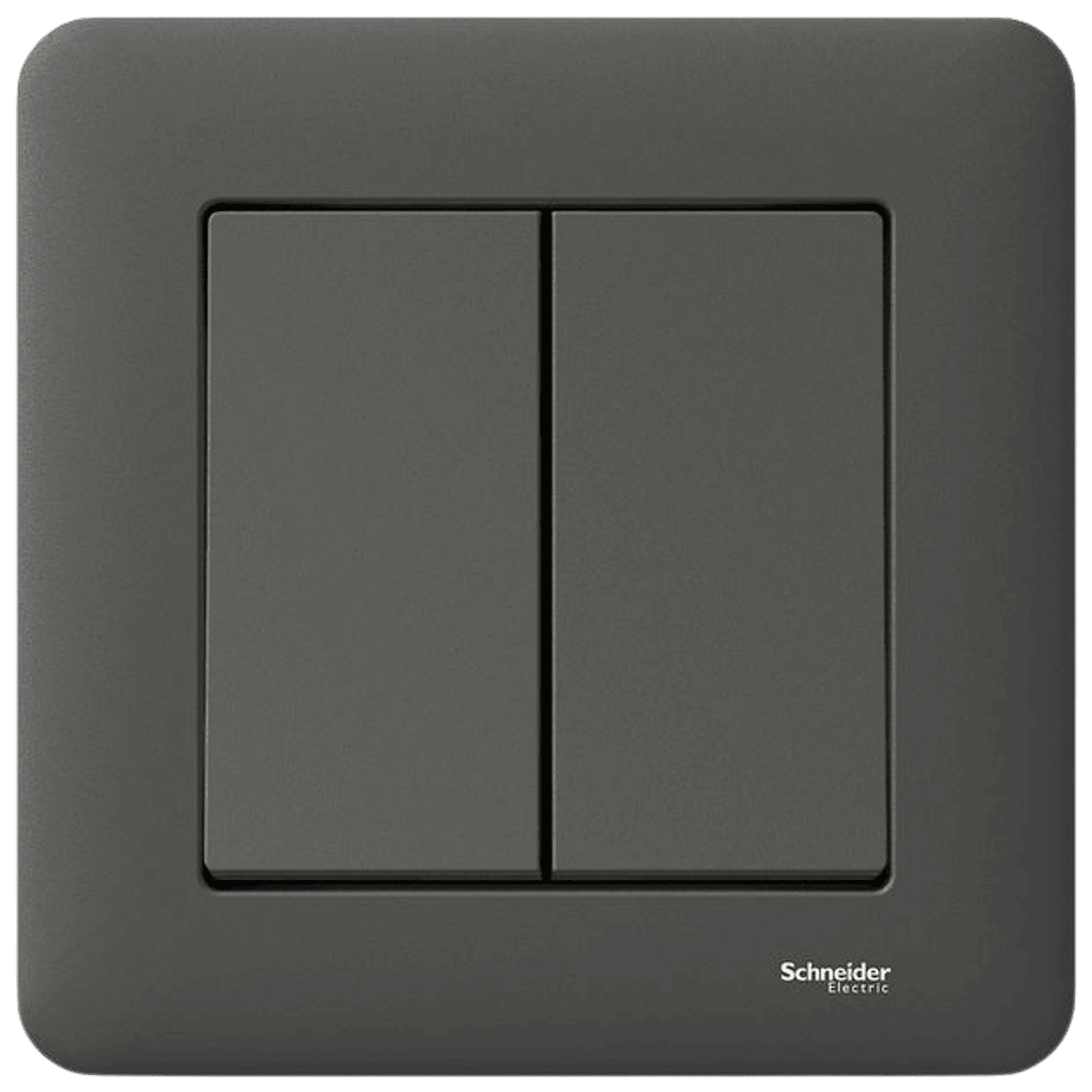 Schneider Exxact kruunukytkin (5), uppoasennettava, antrasiitti ...