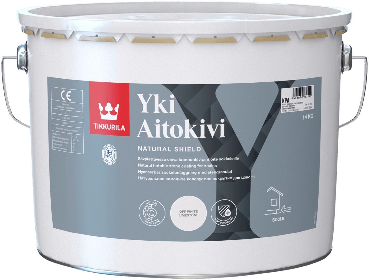 Tikkurila Yki Aitokivi luonnonkivipinnoite sokkelille 14kg KPA ...