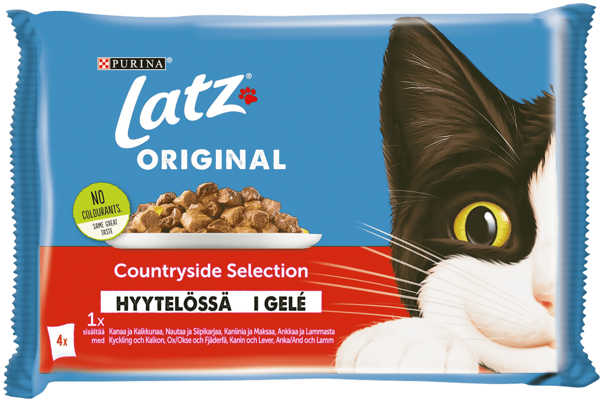 Latz Original 4x85g Countryside lajitelma hyytelössä 4 varianttia ...
