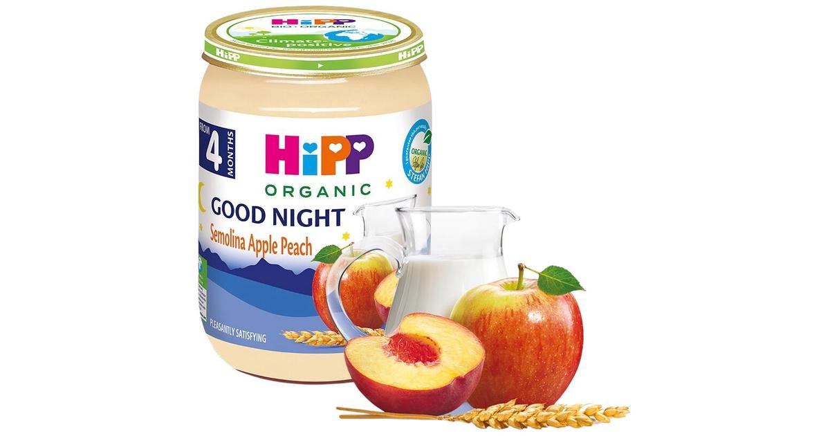 HiPP head ööd teraviljapuder piimasegu ja puuviljadega öko peale 4.k ...