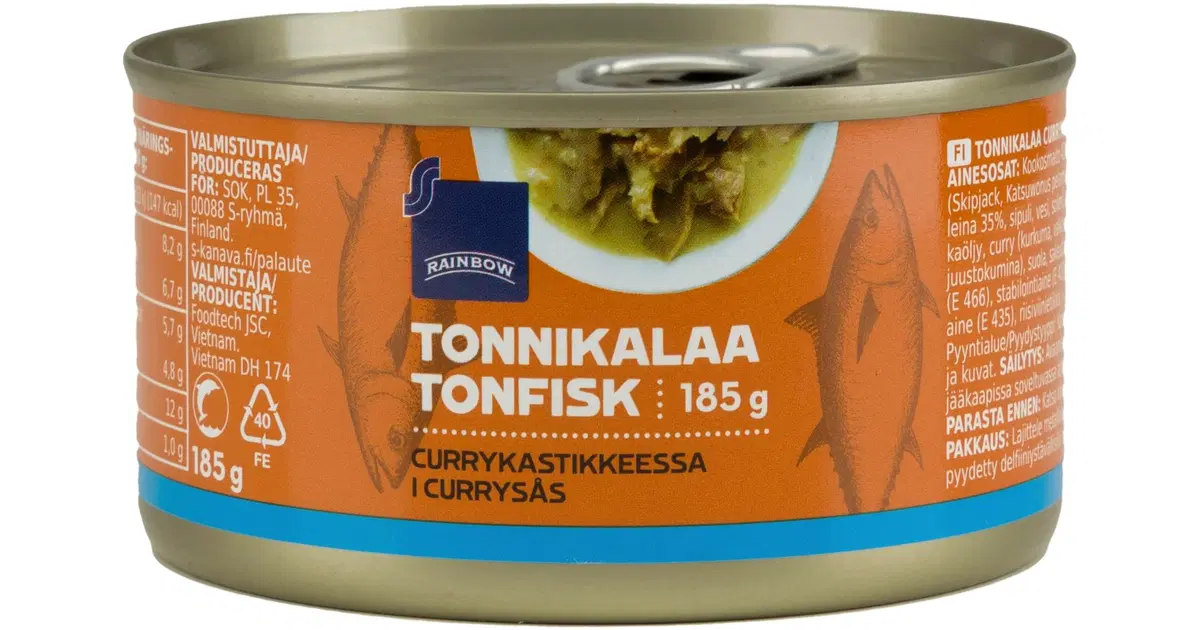 Tuunikala karrikastmes 185/74 g | Prisma | alati odavad hinnad, telli ...