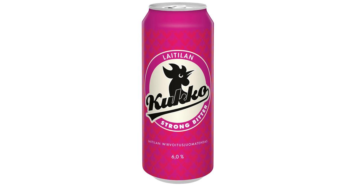 Laitilan Kukko Strong Bitter 6,0 til-% 0,5L olut | S-kaupat ruoan ...