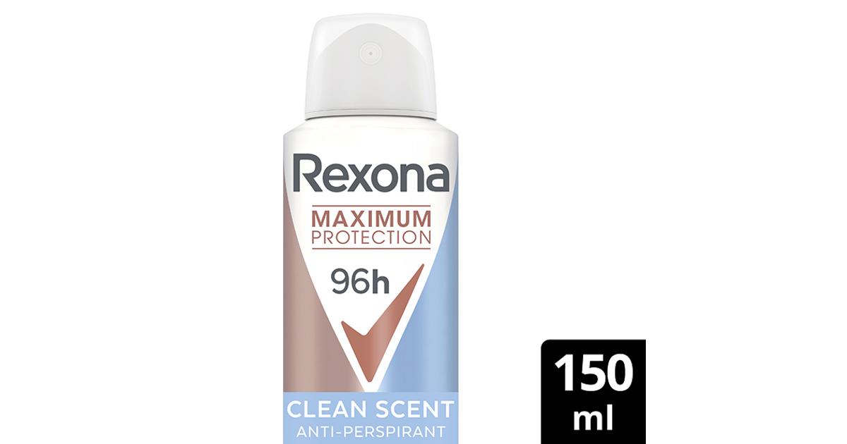 Rexona Maximum Protection Clean Scent Antiperspirantti Deodorantti ...