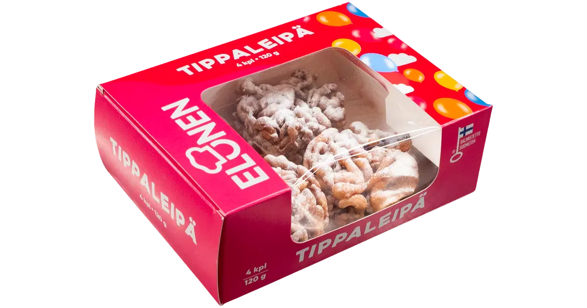 Elonen tippaleipä 4kpl 120g | S-kaupat ruoan verkkokauppa