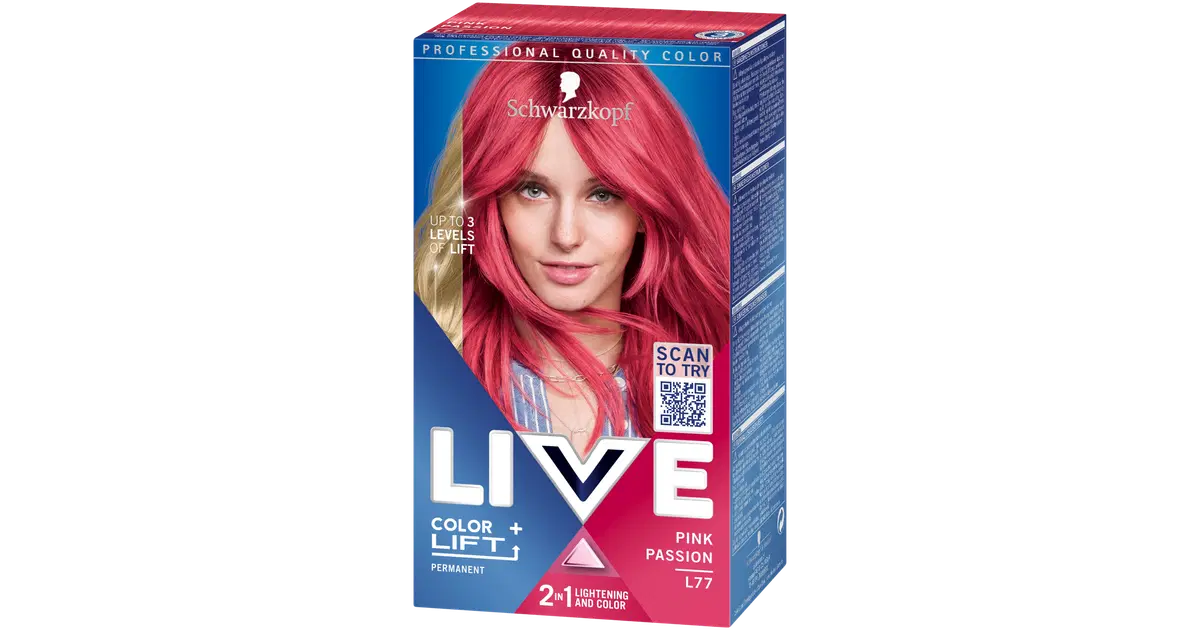Schwarzkopf LIVE L77 Pink Passion hiusväri | S-kaupat ruoan verkkokauppa