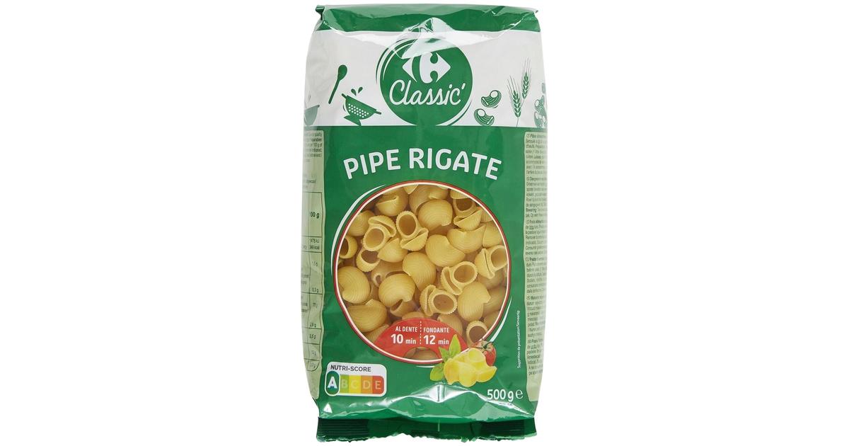 Carrefour classic pipe rigate pasta 500g | Prisma | alati odavad hinnad ...