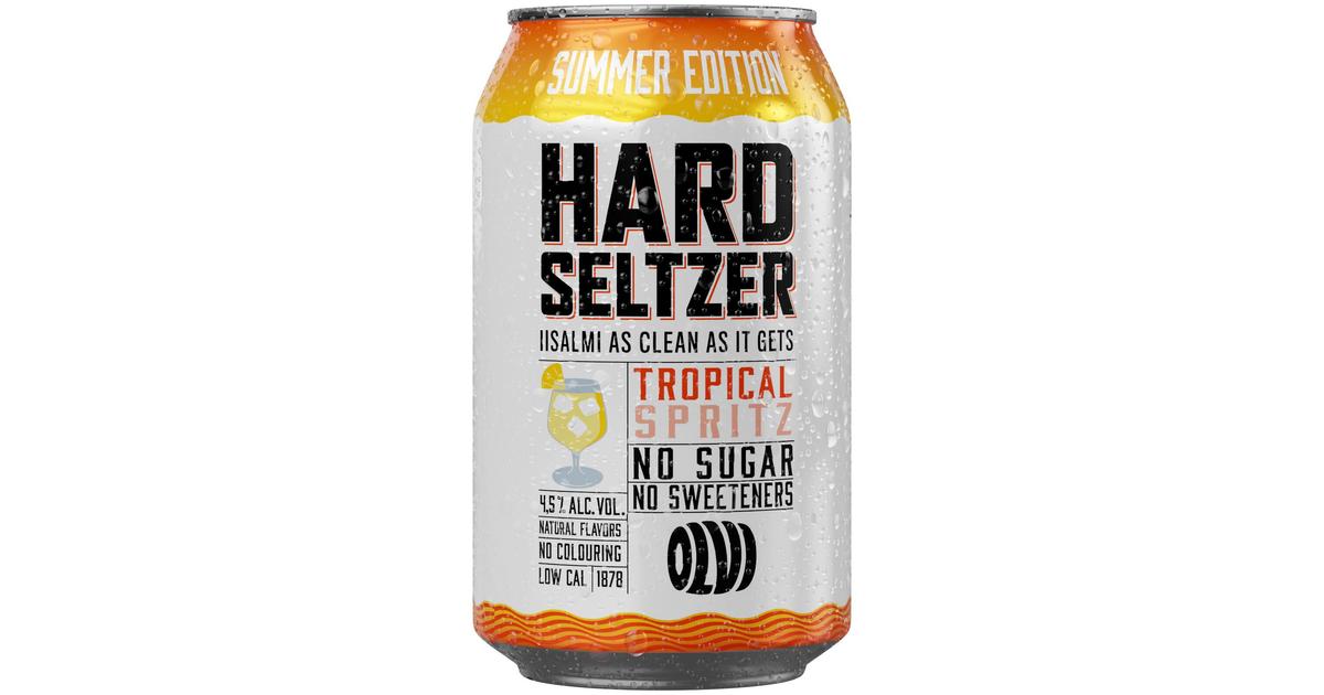 OLVI Hard Seltzer Tropical Spritz 4,5 % 0,33 l tlk | S-kaupat ruoan ...