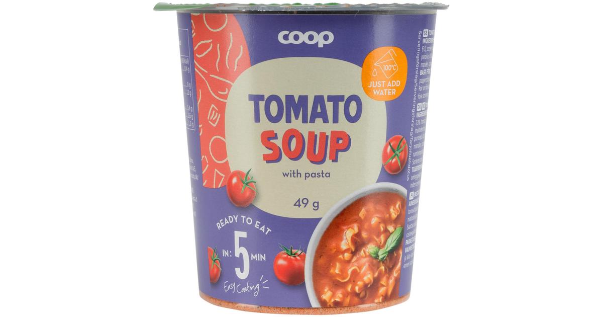 Coop tomatisupp 49 g | Prisma | alati odavad hinnad, telli kaup otse koju