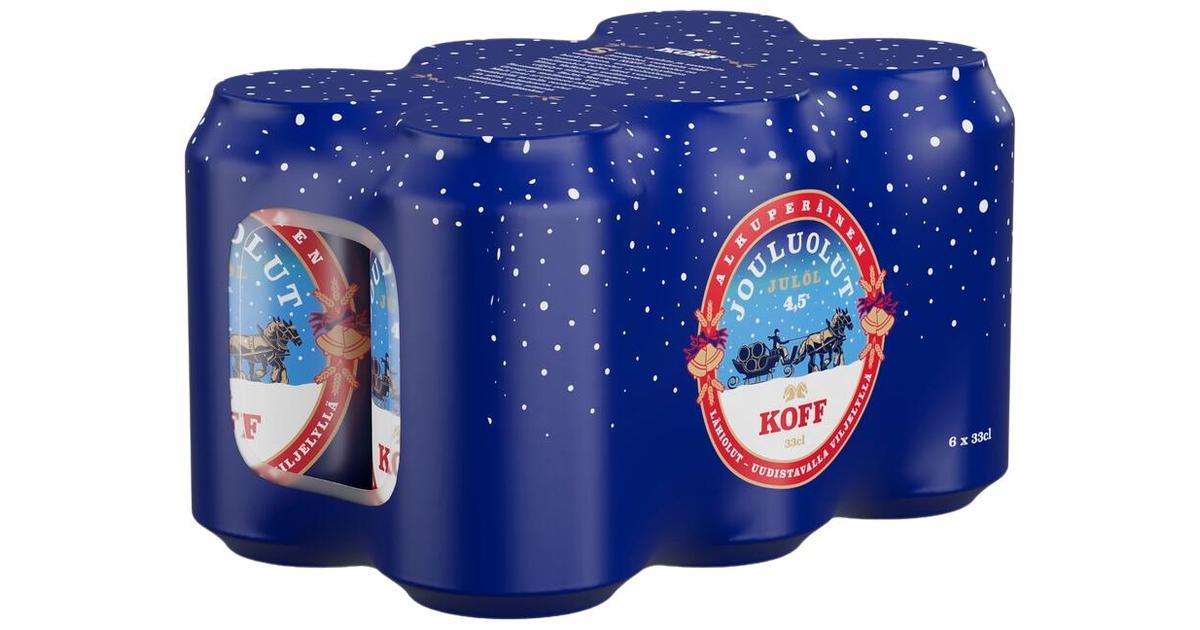 6-pack Koff Jouluolut olut 4,5 % tölkki 0,33 L | S-kaupat ruoan ...