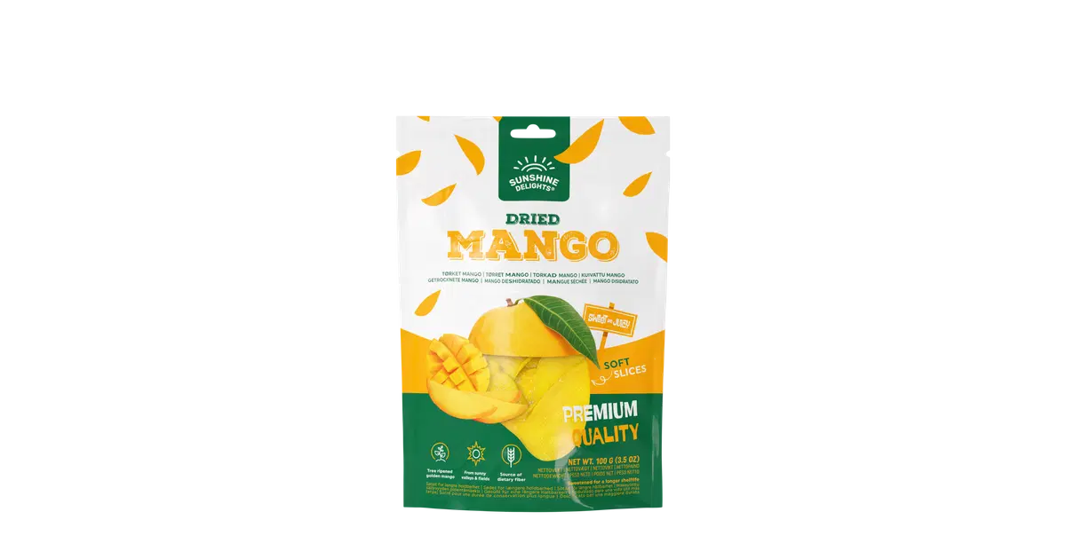 Sunshine Delights kuivatatud mango 100g | Prisma | alati odavad hinnad ...