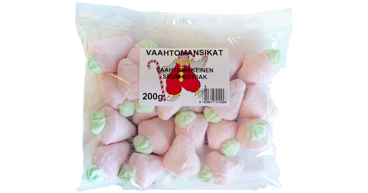 Tivoli Vaahtomansikka 200g | S-kaupat ruoan verkkokauppa
