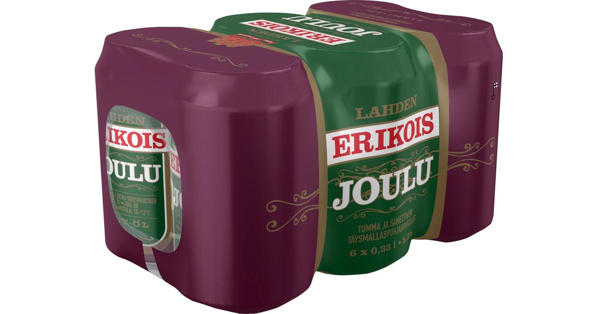 6 x Lahden Erikois Jouluolut olut 5,3% 0,33 l | S-kaupat ruoan verkkokauppa