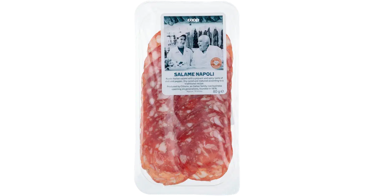 Coop Salaami Napoli 80G | Prisma | alati odavad hinnad, telli kaup otse ...