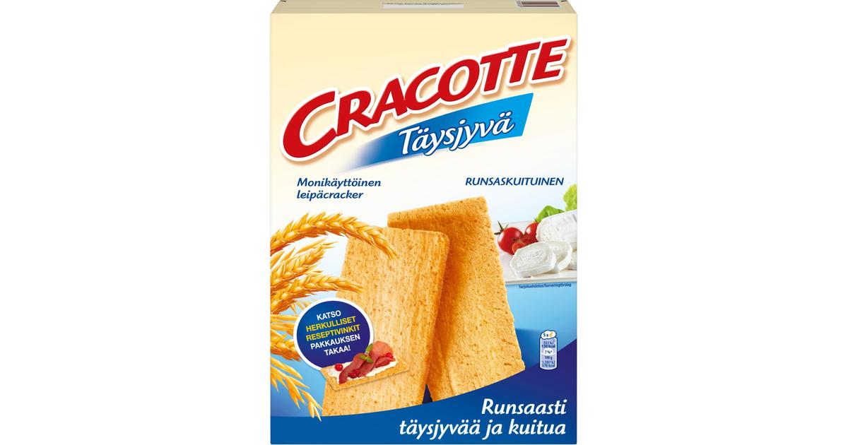 Cracotte Täysjyvä leipäcrackereitä 250g | S-kaupat ruoan verkkokauppa