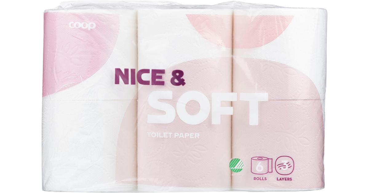 Coop wc-paperi Nice & Soft 6rl | S-kaupat ruoan verkkokauppa