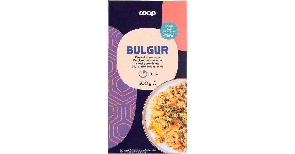 Coop bulgur 500 g | S-kaupat ruoan verkkokauppa