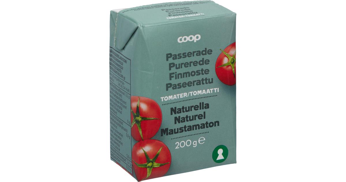 Coop paseerattu tomaatti 200g | S-kaupat ruoan verkkokauppa