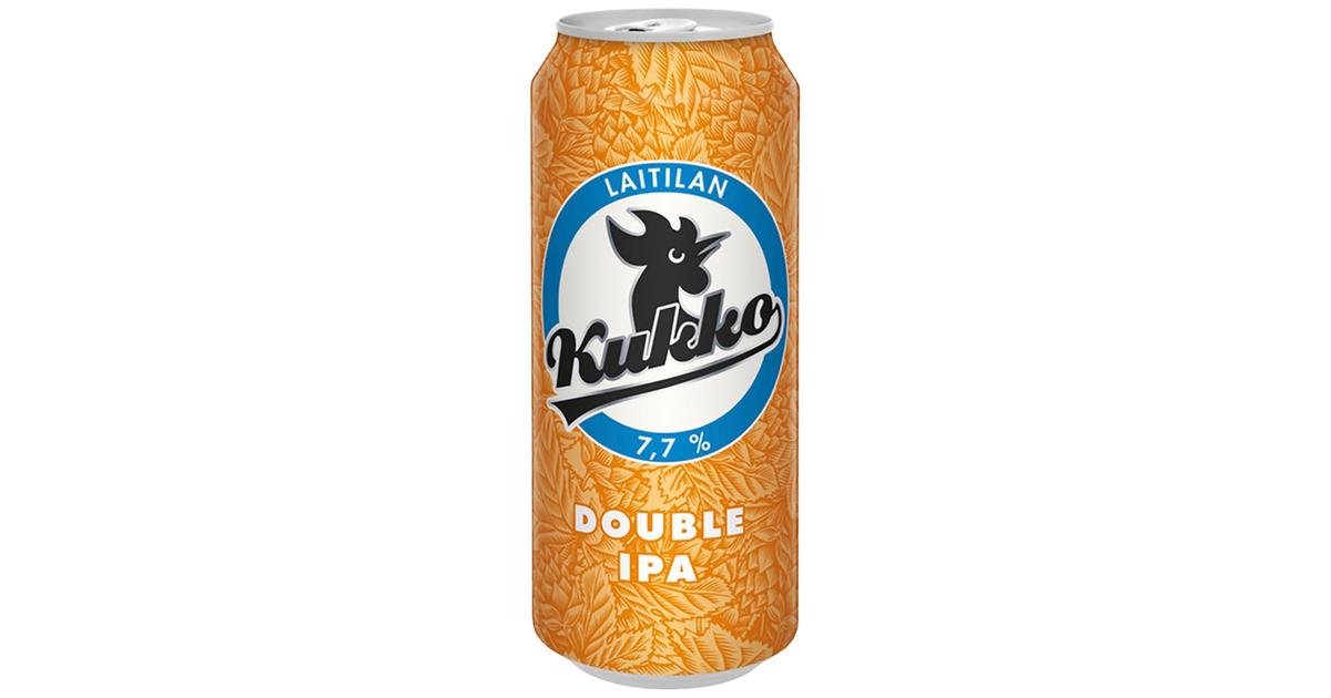 Laitilan Kukko Double IPA 7,7% 0,5L olut | S-kaupat ruoan verkkokauppa