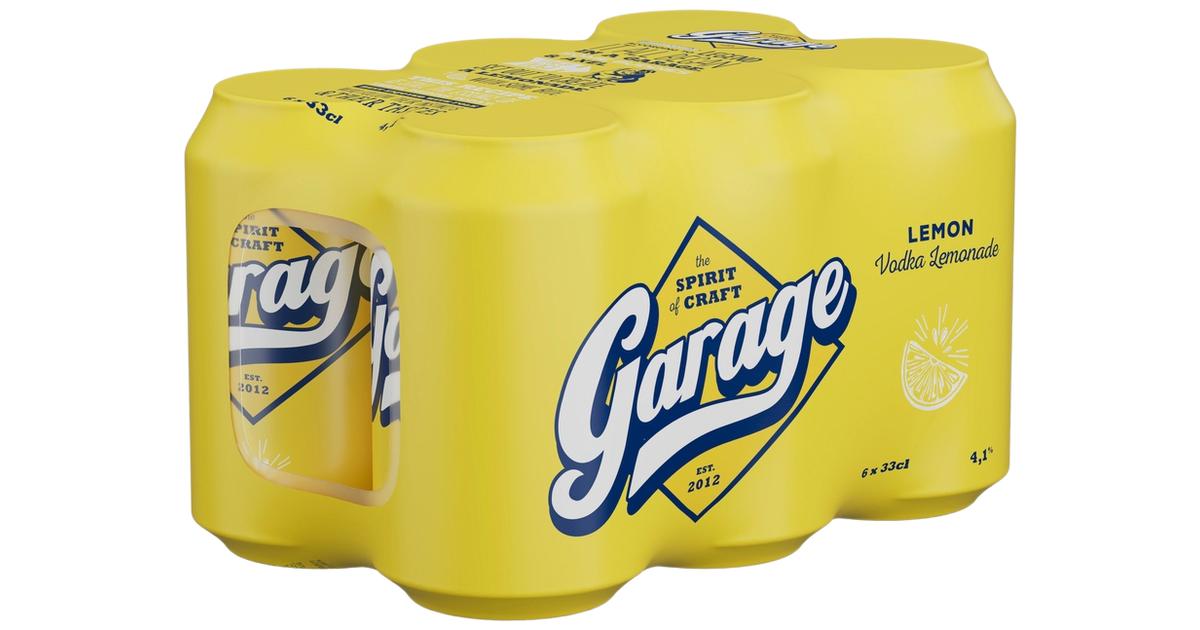 6-pack Garage Vodka Lemonade juomasekoitus 4,1% 0,33 L tlk | S-kaupat ...