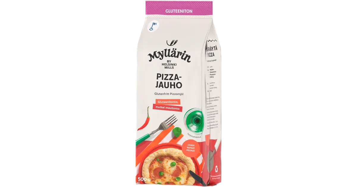 Myllärin Gluteeniton Pizzajauho 500 g | S-kaupat ruoan verkkokauppa