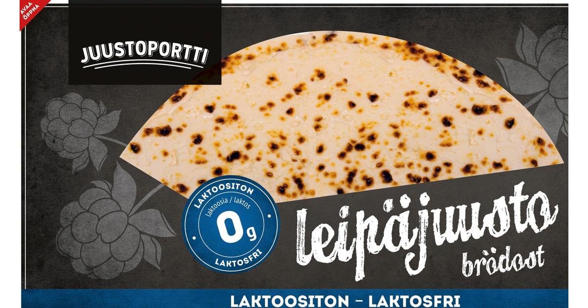 Juustoportti Leipäjuusto noin 500 g laktoositon | S-kaupat ruoan verkkokauppa