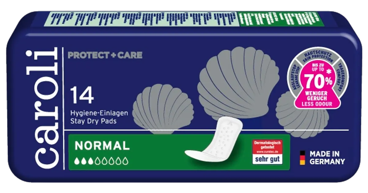 Caroli inkontinenssisuoja normaali 14 kpl | S-kaupat ruoan verkkokauppa
