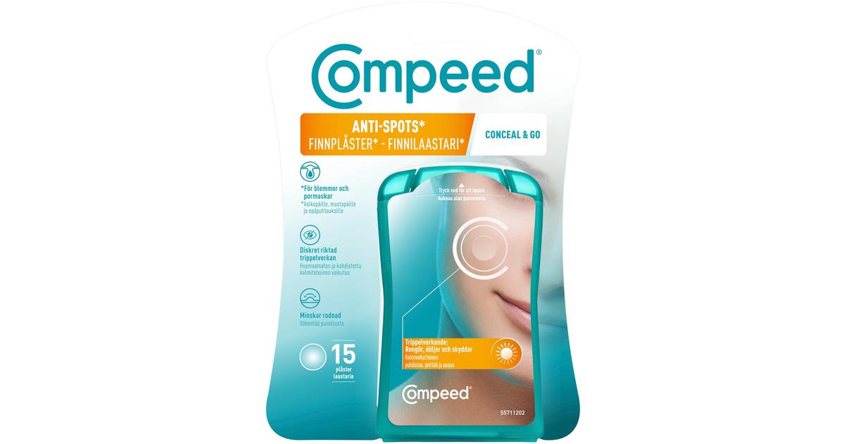 Compeed Conceal & Go Finnilaastari 15 Kpl | S-kaupat ruoan verkkokauppa