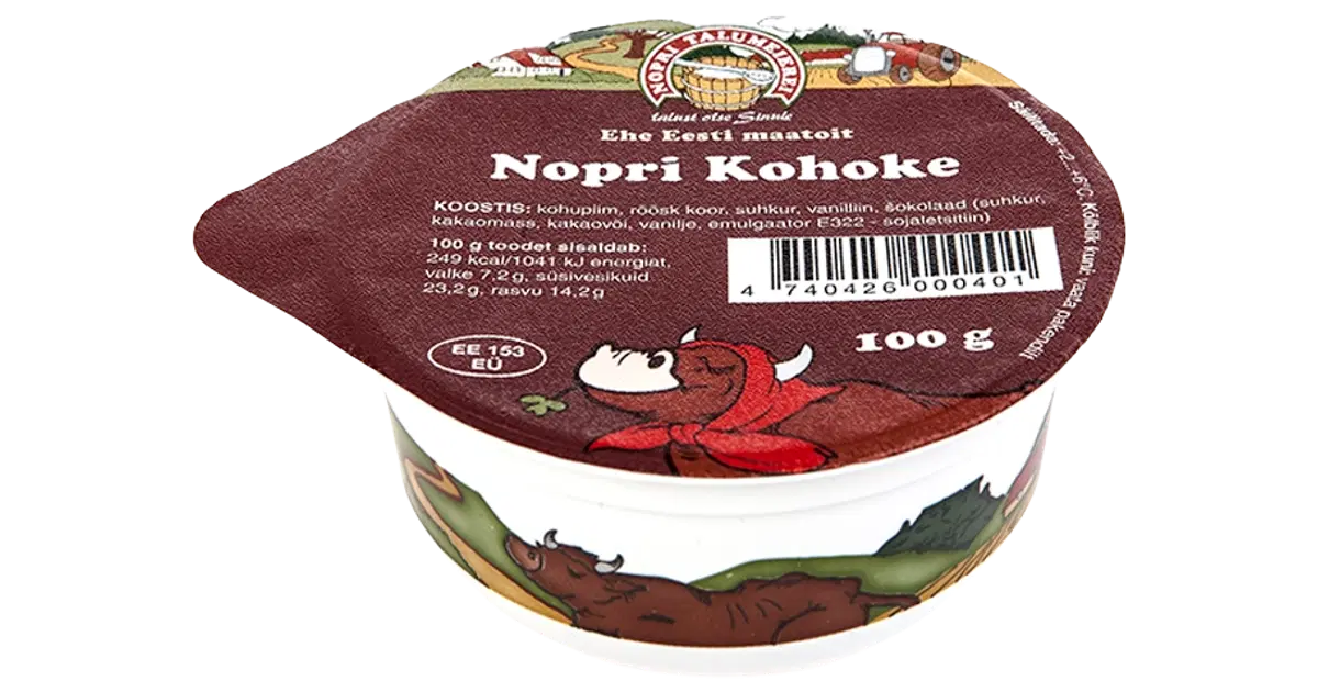 Nopri Kohoke šokolaadiga, 100 g | Prisma | alati odavad hinnad, telli ...