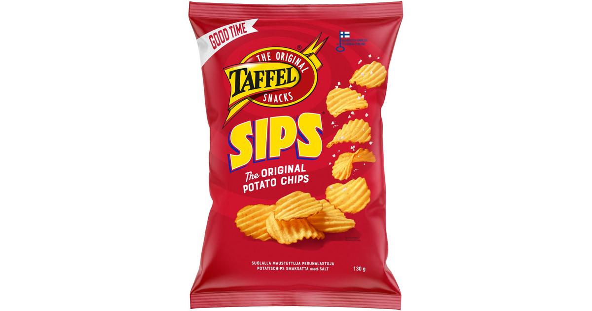 Taffel Sips suolattu sipsi 130g | S-kaupat ruoan verkkokauppa