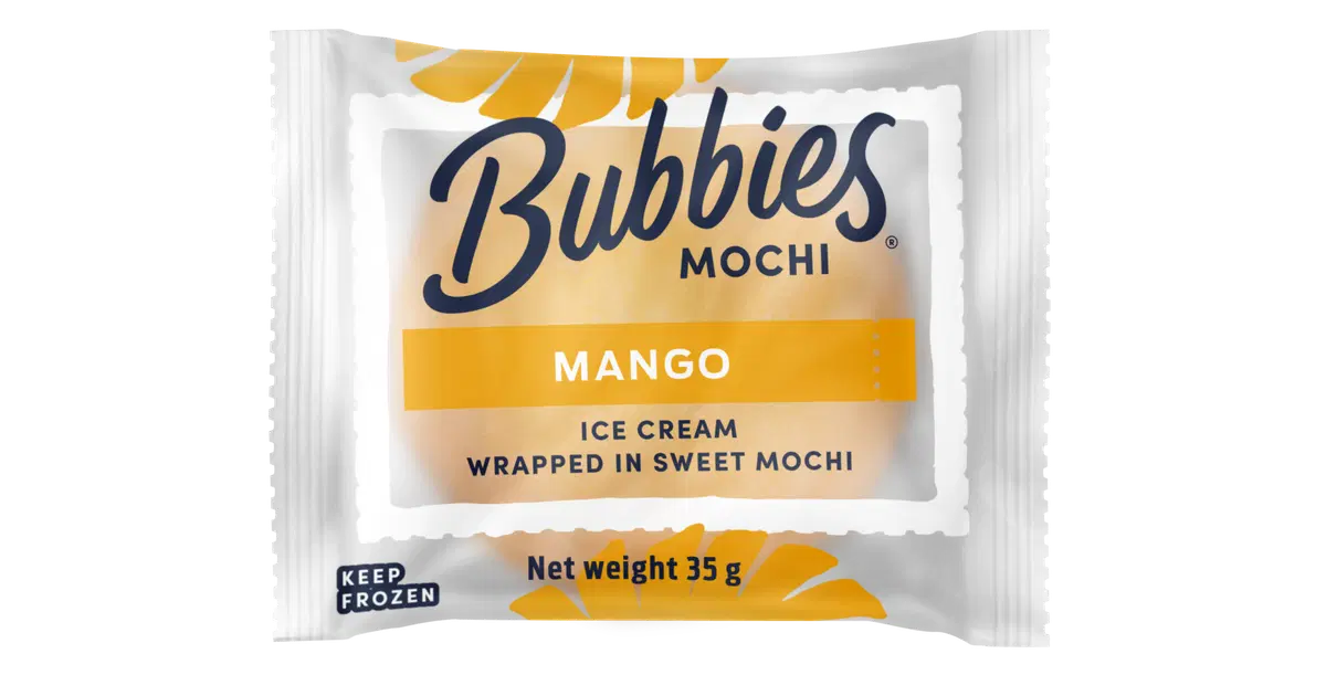Bubbies Mangomochi. Mangojäätelöä makeassa riisitaikinassa 35g | S ...