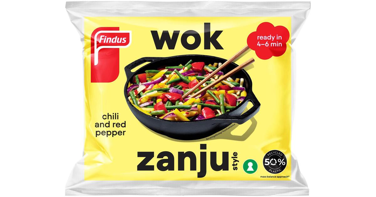 Findus Wok Zanju Style 450g, pakaste | S-kaupat ruoan verkkokauppa